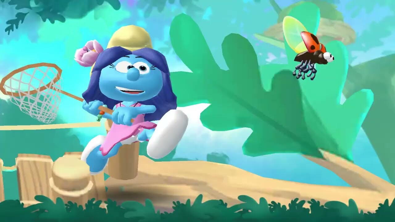 ArtStation - The Smurfs Magic Match: Smurfblossom's Task Scene