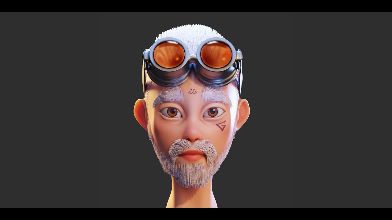 ArtStation - Rigging Male Face in Blender - Video