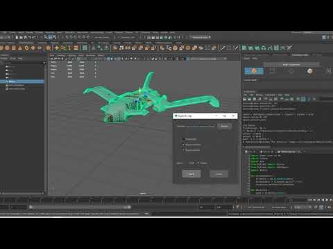 ArtStation - OBJ exporter - PyMel