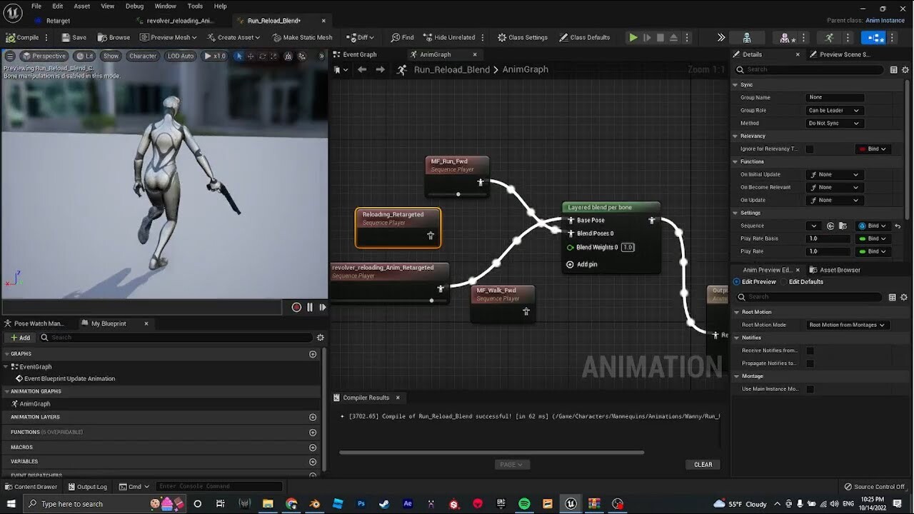 ArtStation - UE5 Anim Blend Mask