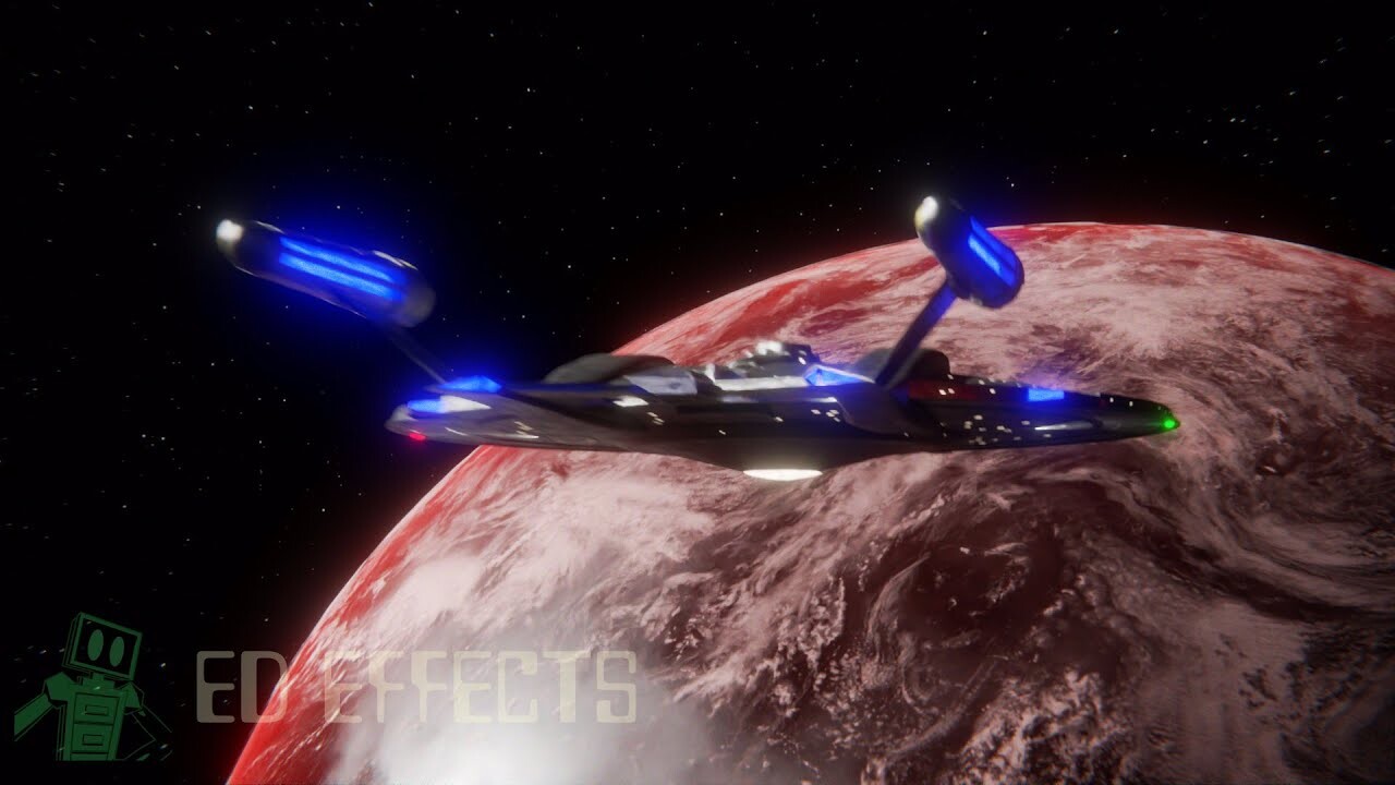 ArtStation - NX-01 Over Planet