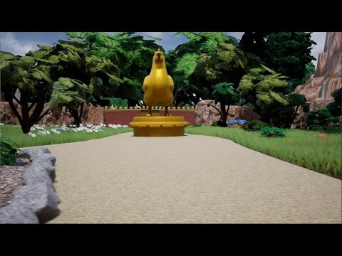 ArtStation - Golden Chicken Game Level
