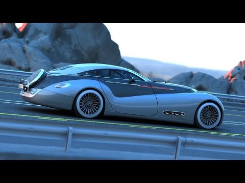 ArtStation - Retro Style Car