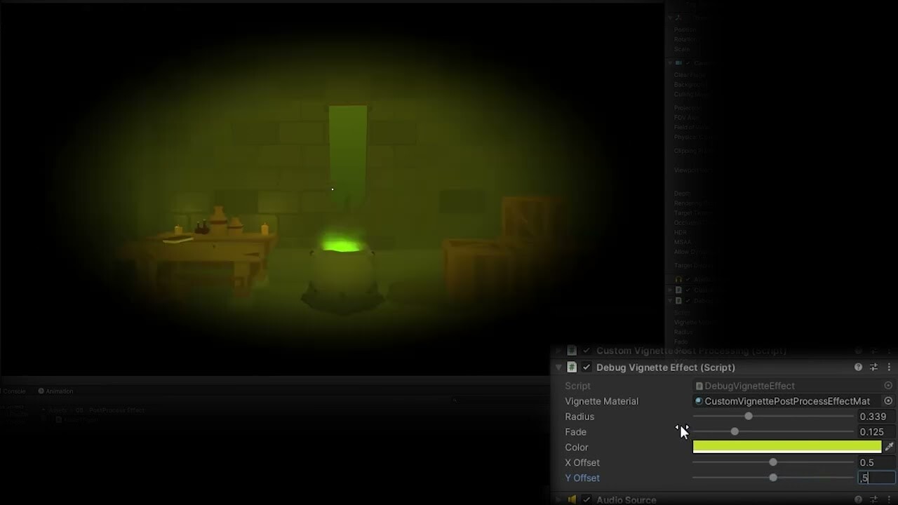 ArtStation - Vignette Post-Processing Effect