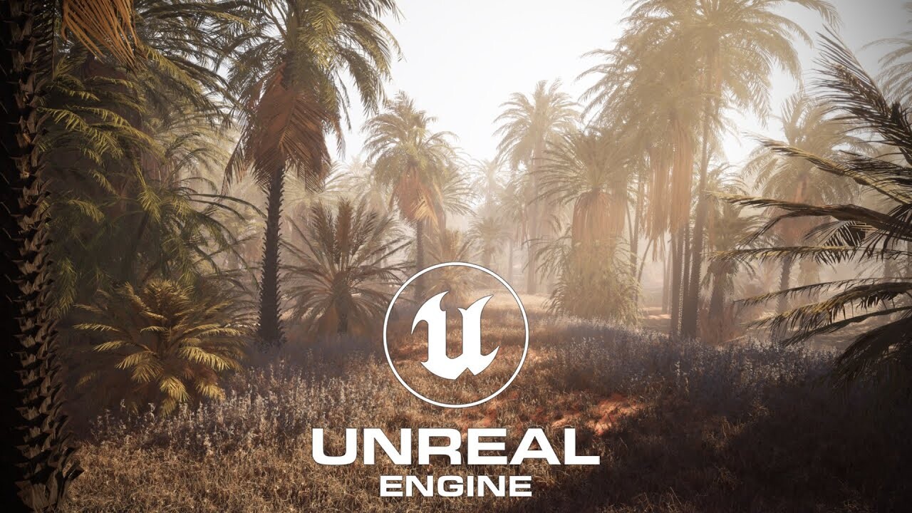 ArtStation - DESERT VEGETATION - TRAILER {UE5-LUMEN-PACKAGE}