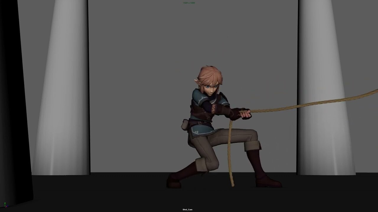 ArtStation - Animation with Rope Dynamics