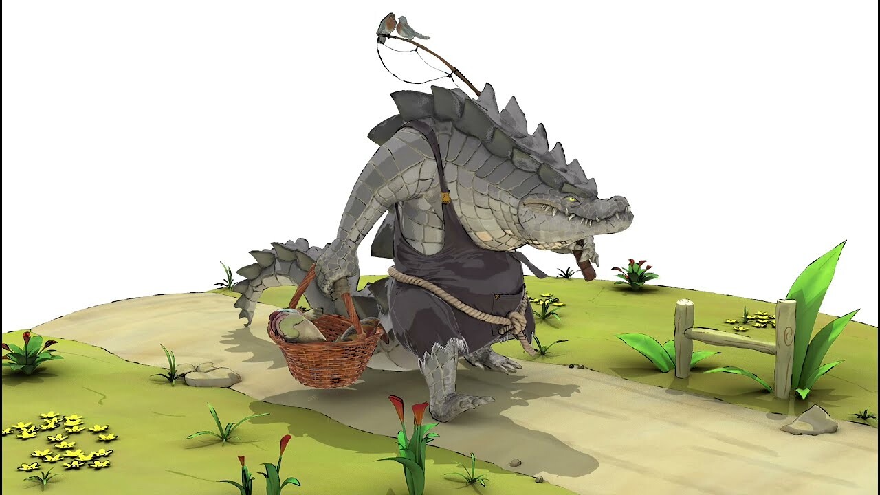 ArtStation - Croco - personal work