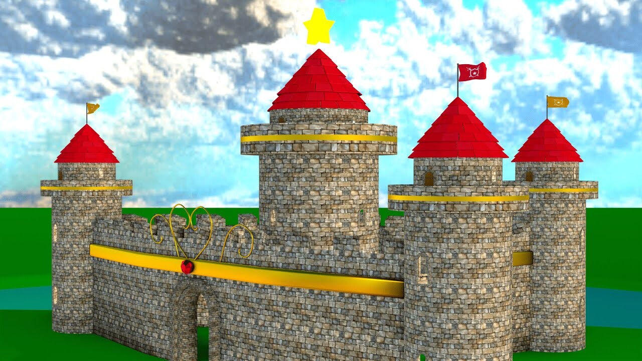 ArtStation - Castle Level in Progress