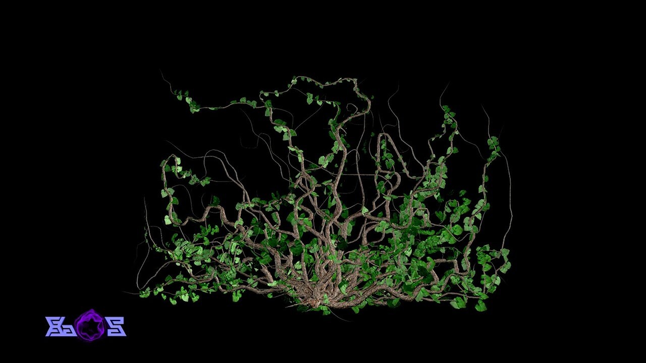 ArtStation - Vines Growth Animation | Dynamics | Cinema4D | Speed tree ...