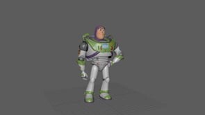 ArtStation - Buzz Lightyear Idle Animation