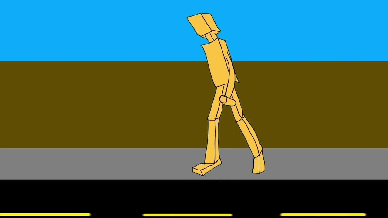 ArtStation - Humanoid Walk Cycle (2022)