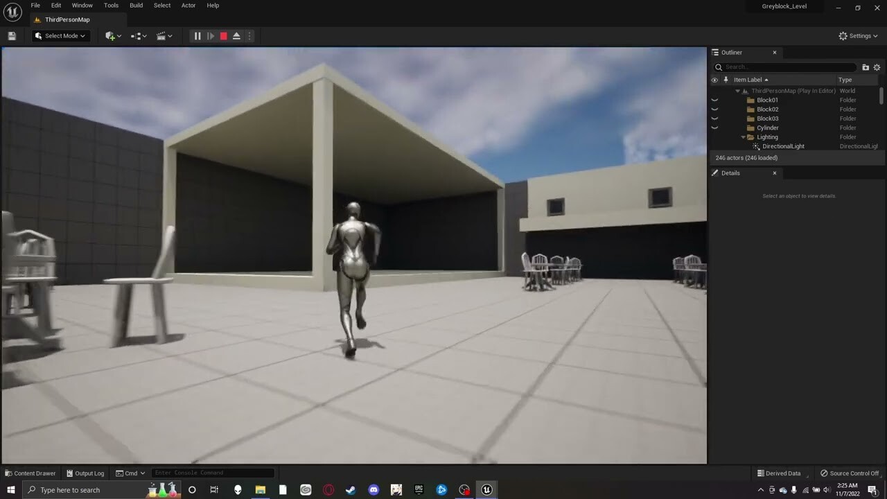 ArtStation - ETSU Greyout Level Project