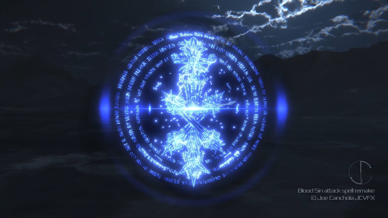 ArtStation - Blood Sin Attack Spell