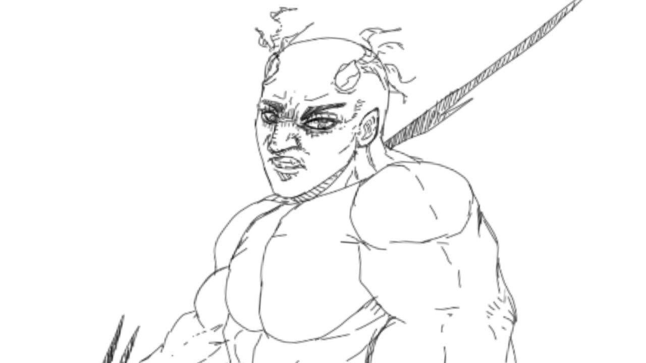 ArtStation - Daily Drawing - Manga Practice 206