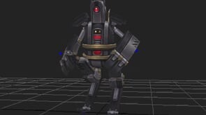 ArtStation - Bat Bot Idle