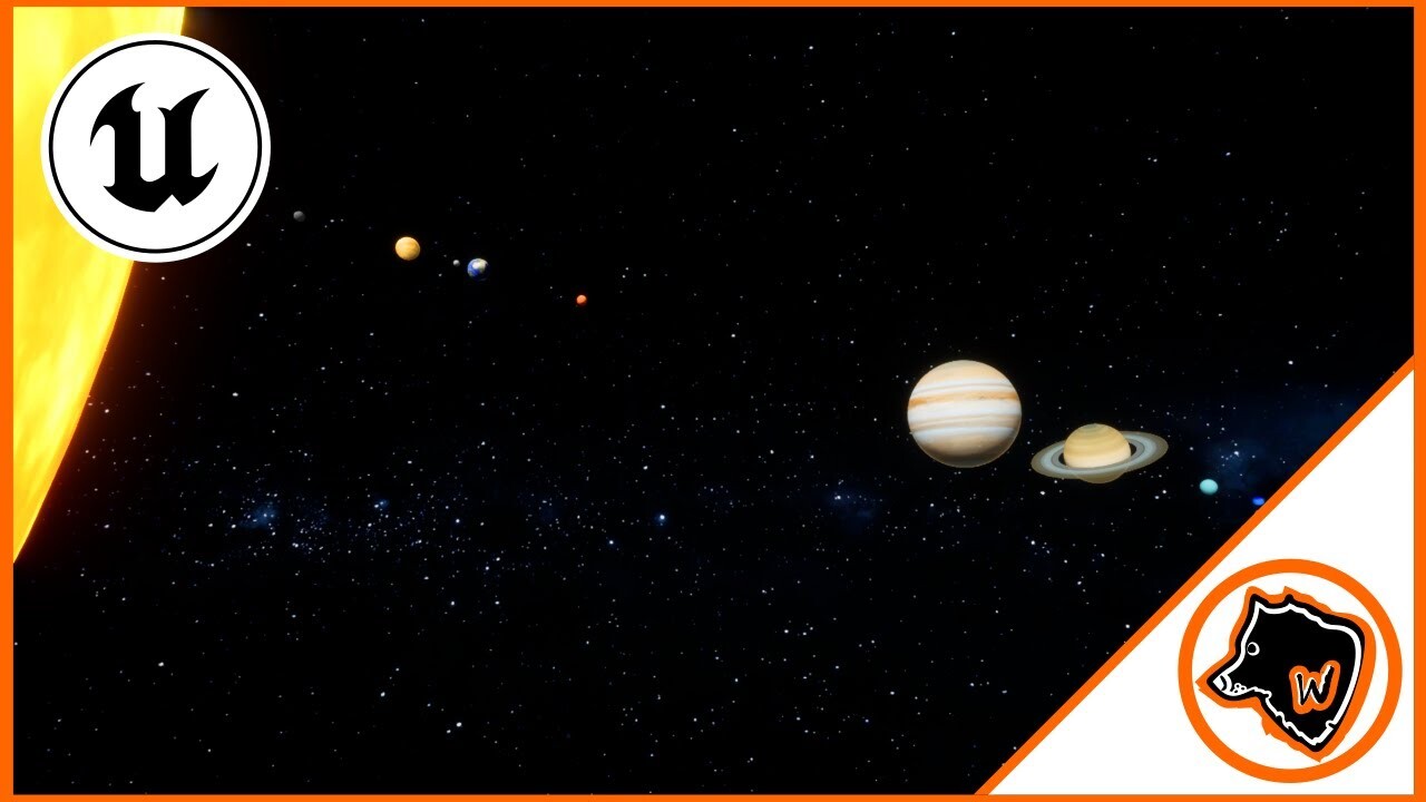 ArtStation - Solar System in Unreal Engine 5 (Complete Workflow)