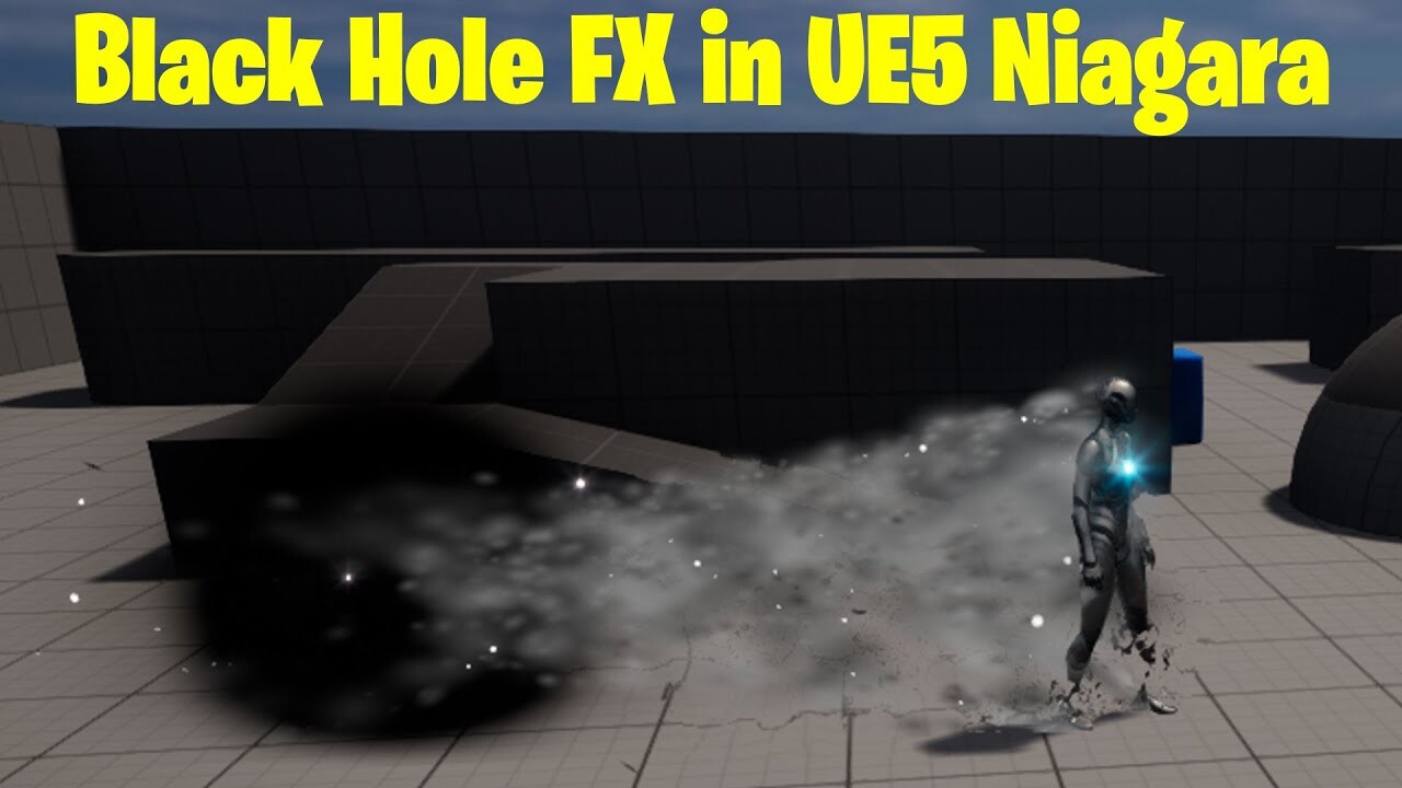 ArtStation - BlackHole in UE5 Niagara Tutorial | Download Files