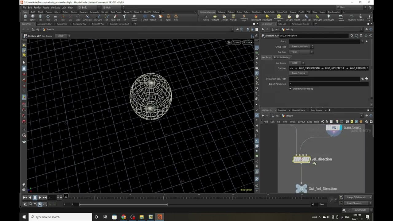 ArtStation - What is Velocity? || Lecture + Demo || Houdini Tutorial