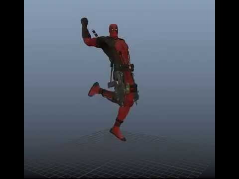 ArtStation - Deadpool dance