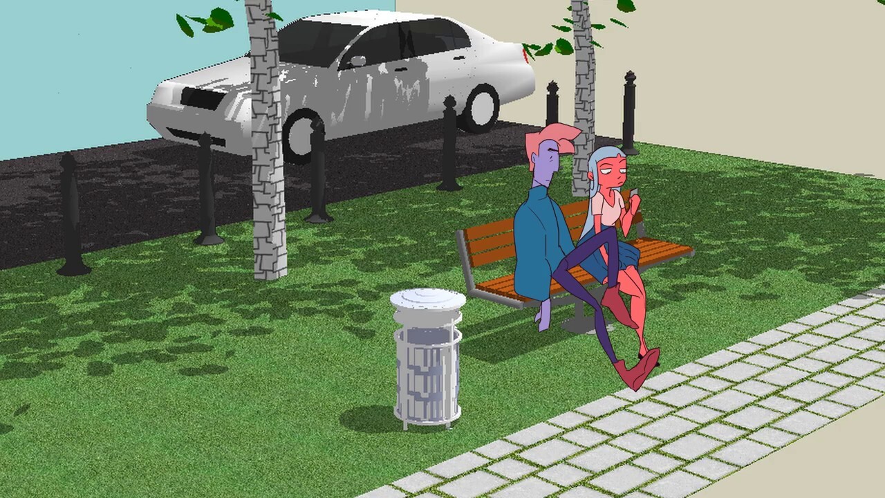 ArtStation - University draft - Animation practice