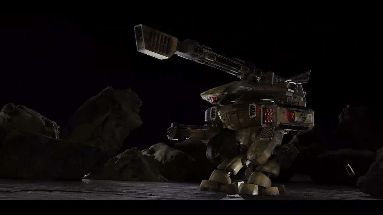 ArtStation - War robot animation