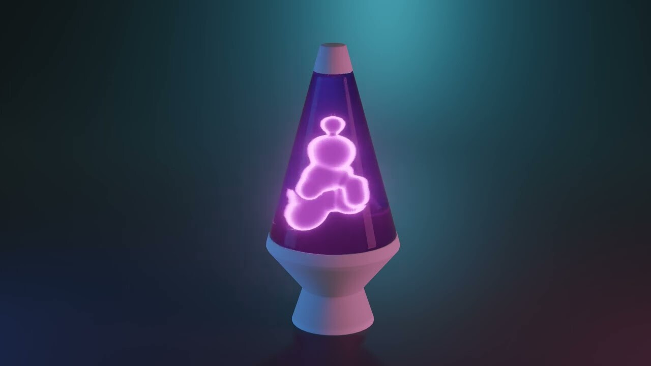 ArtStation - Lava lamp