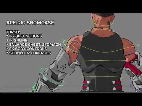 ArtStation - Ace Rig Reel