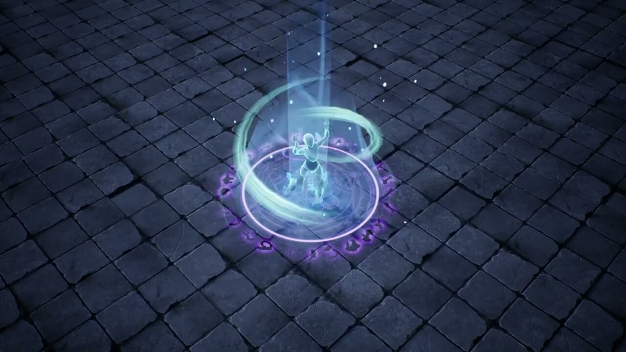 ArtStation - Magic Buff VFX