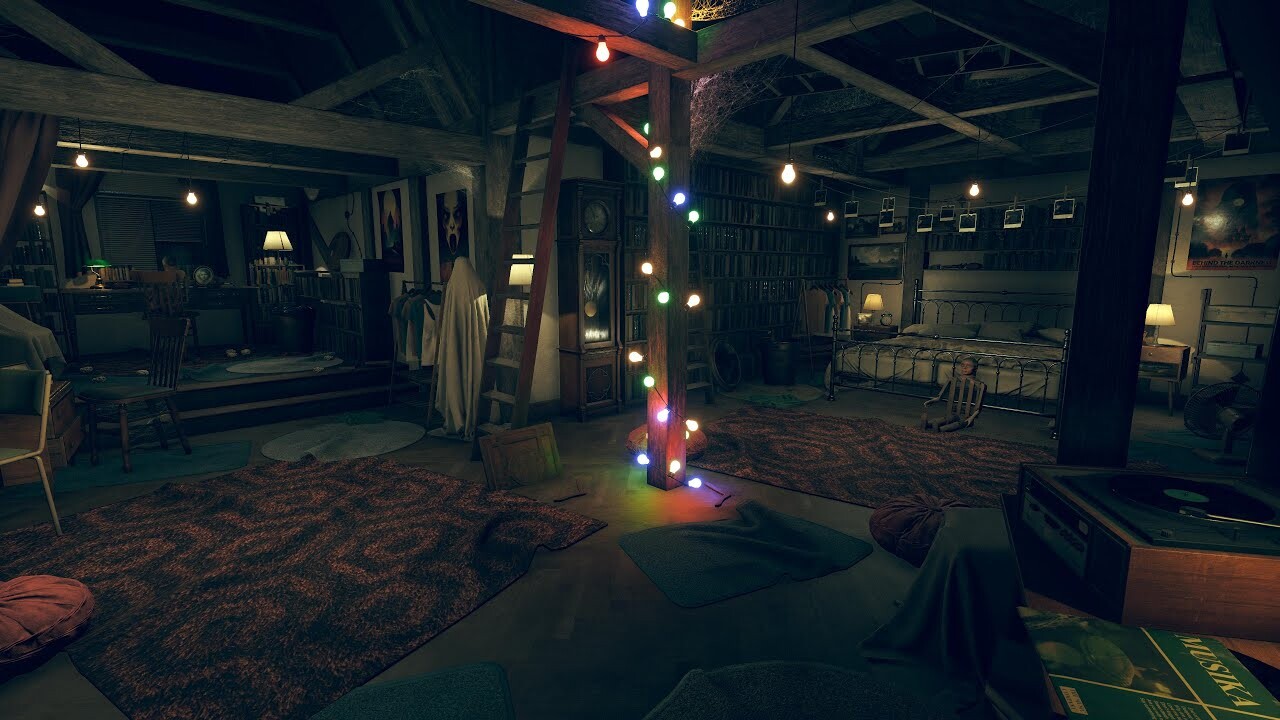 ArtStation - Horror Bedroom - Unity