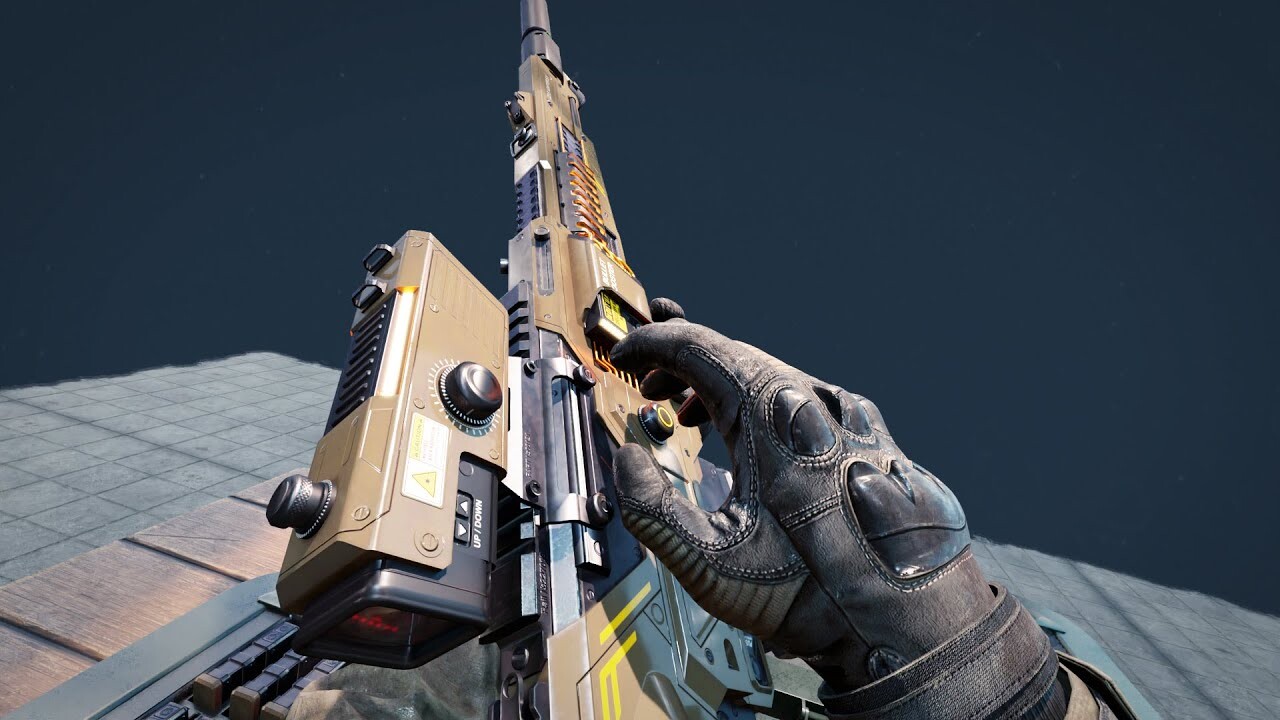 ArtStation - FPP Futuristic Gun - Tech Demo Animation