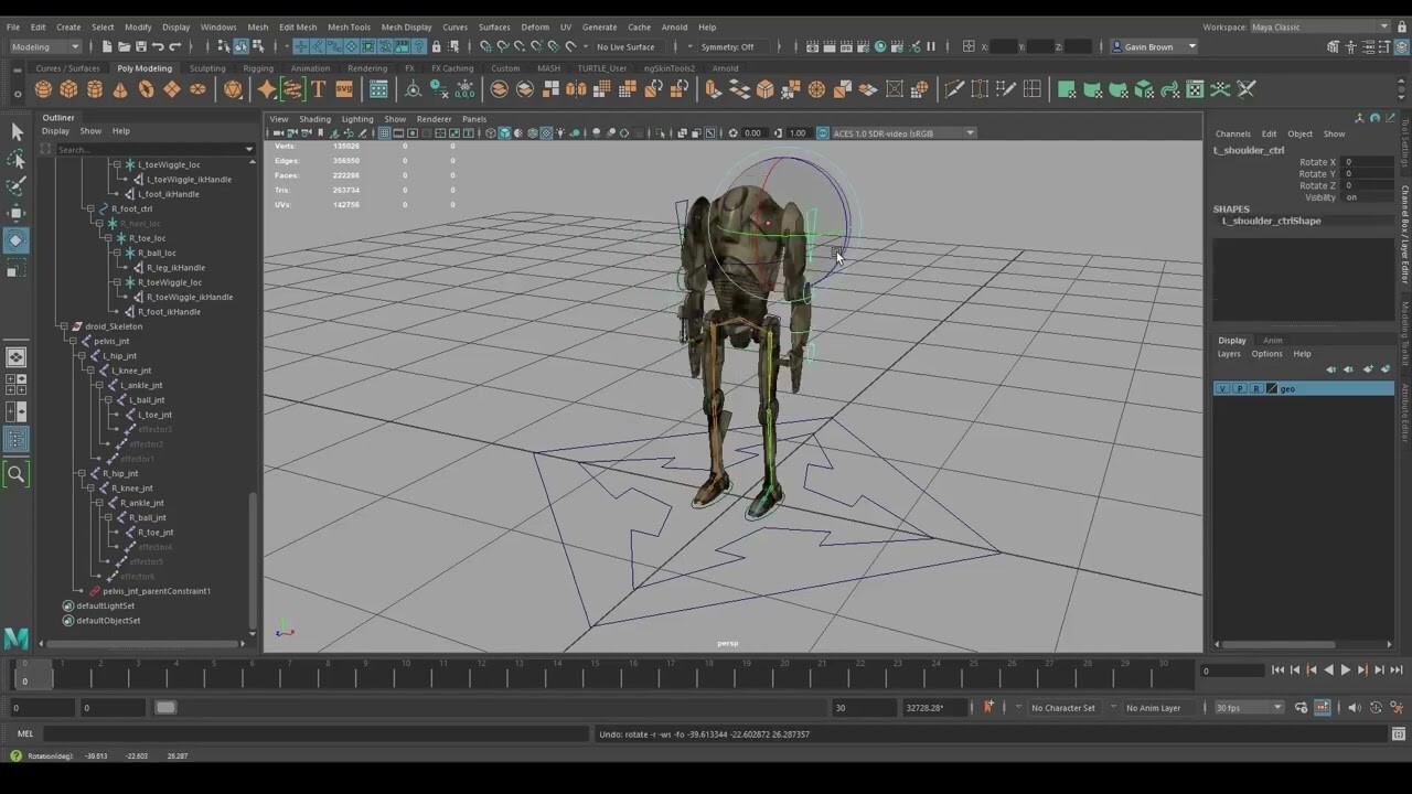 ArtStation - B2 Battle Droid Rig