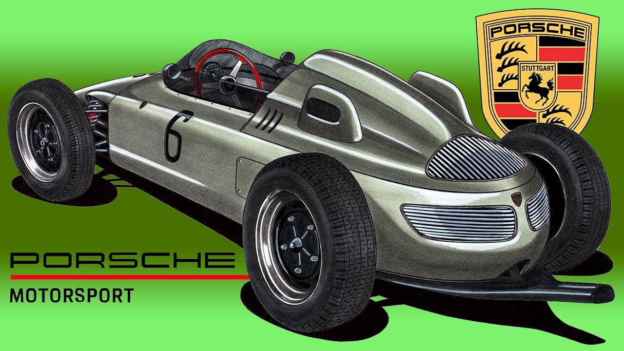 ArtStation - Porsche 787 Monoposto Grand Prix 1961