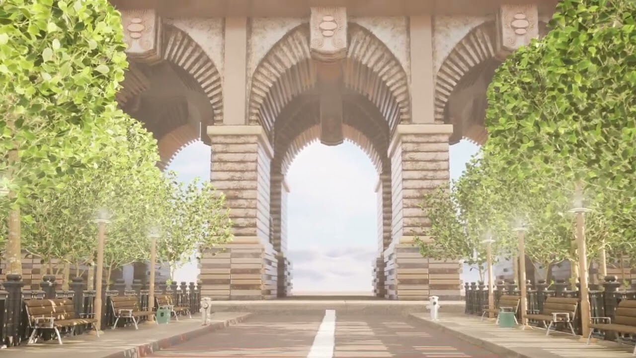 ArtStation - Historical Buildin & Blender & Unreal