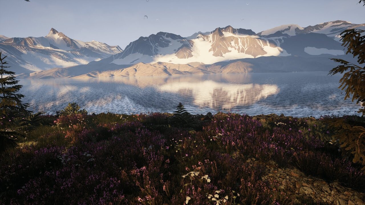 ArtStation - Mountain Lake (Unreal Engine 4)