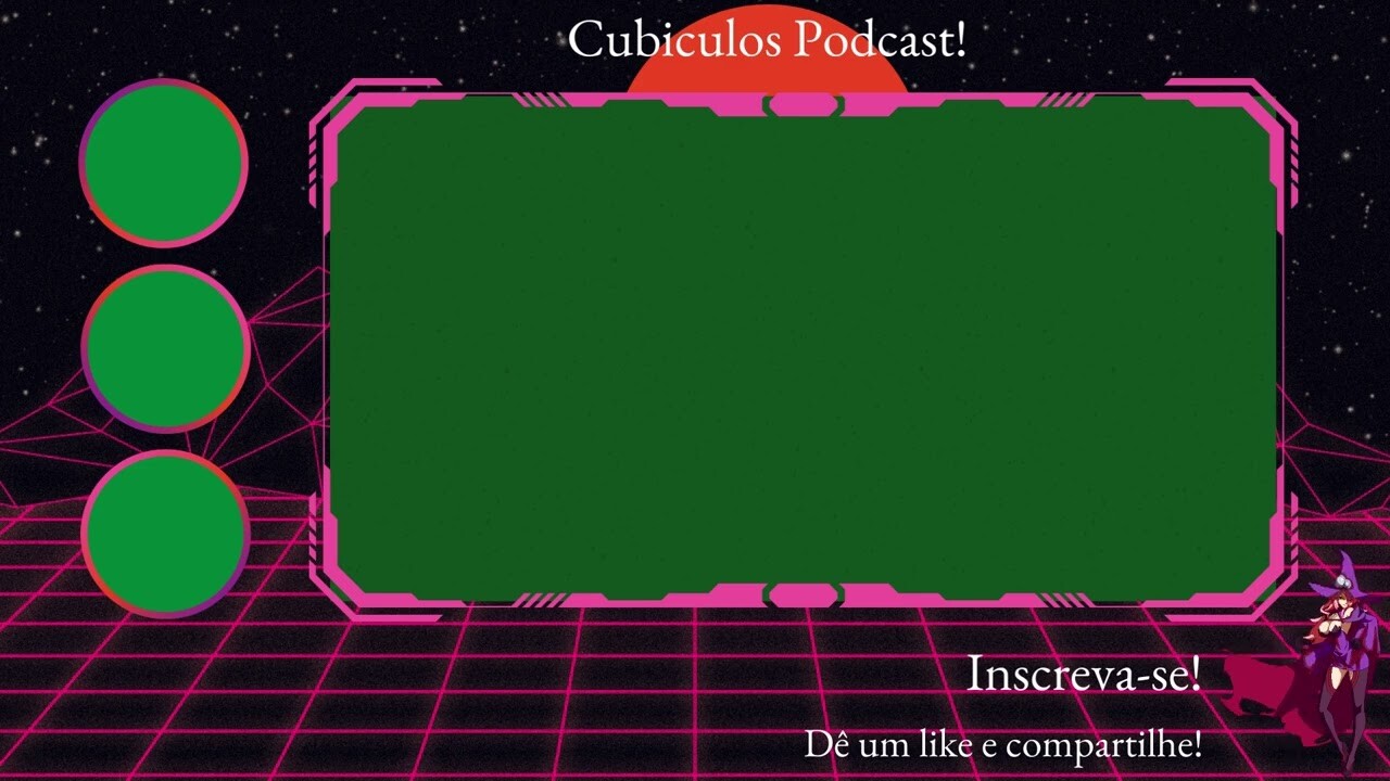 ArtStation - Overlay do Podcast do meu Canal