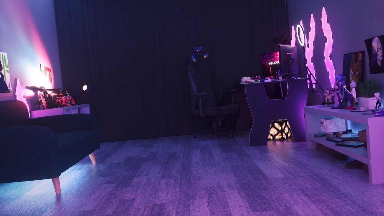 ArtStation - Starting screen for NelyaRay