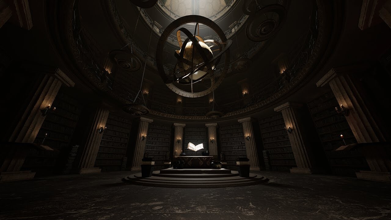 ArtStation - Arcane Library