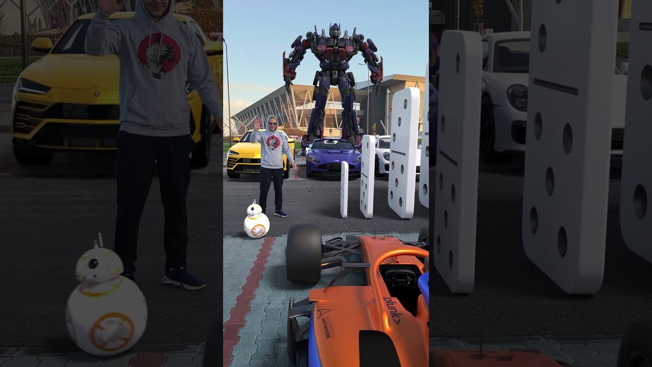 ArtStation - Camera tracking in blender added VFX.