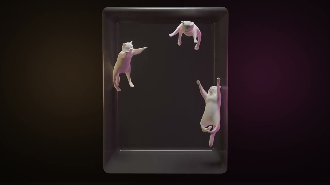 ArtStation - Bouncing Cat