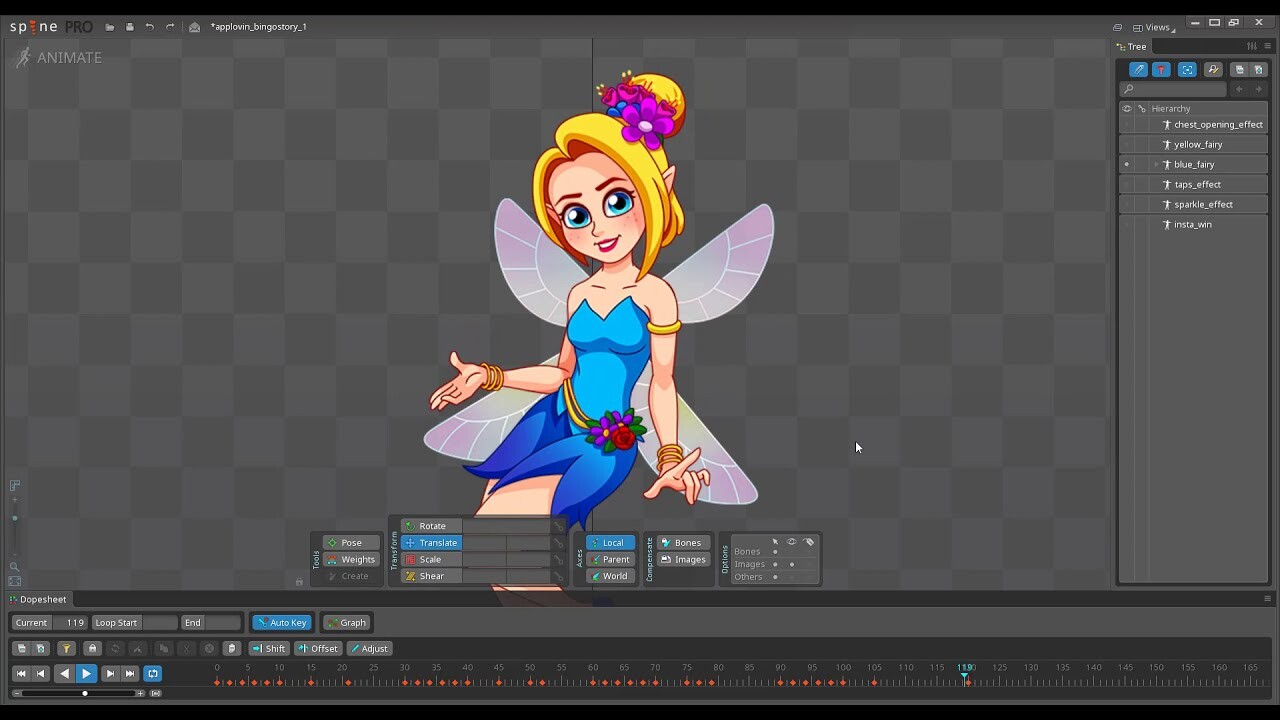ArtStation - Bingo Story Game animations
