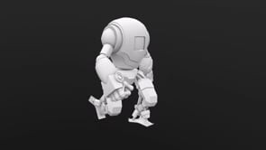 ArtStation - Chunky Bot Walk Animation