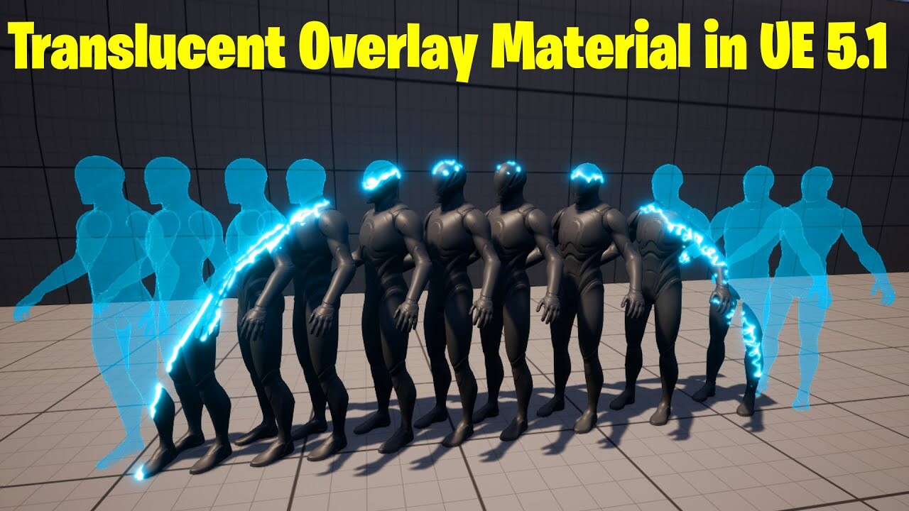 ArtStation - Translucent Overlay Material in UE 5.1 Tutorial | Download Files