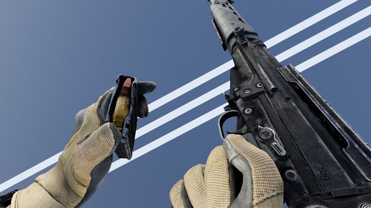 ArtStation - COD MW19 FAL Animations