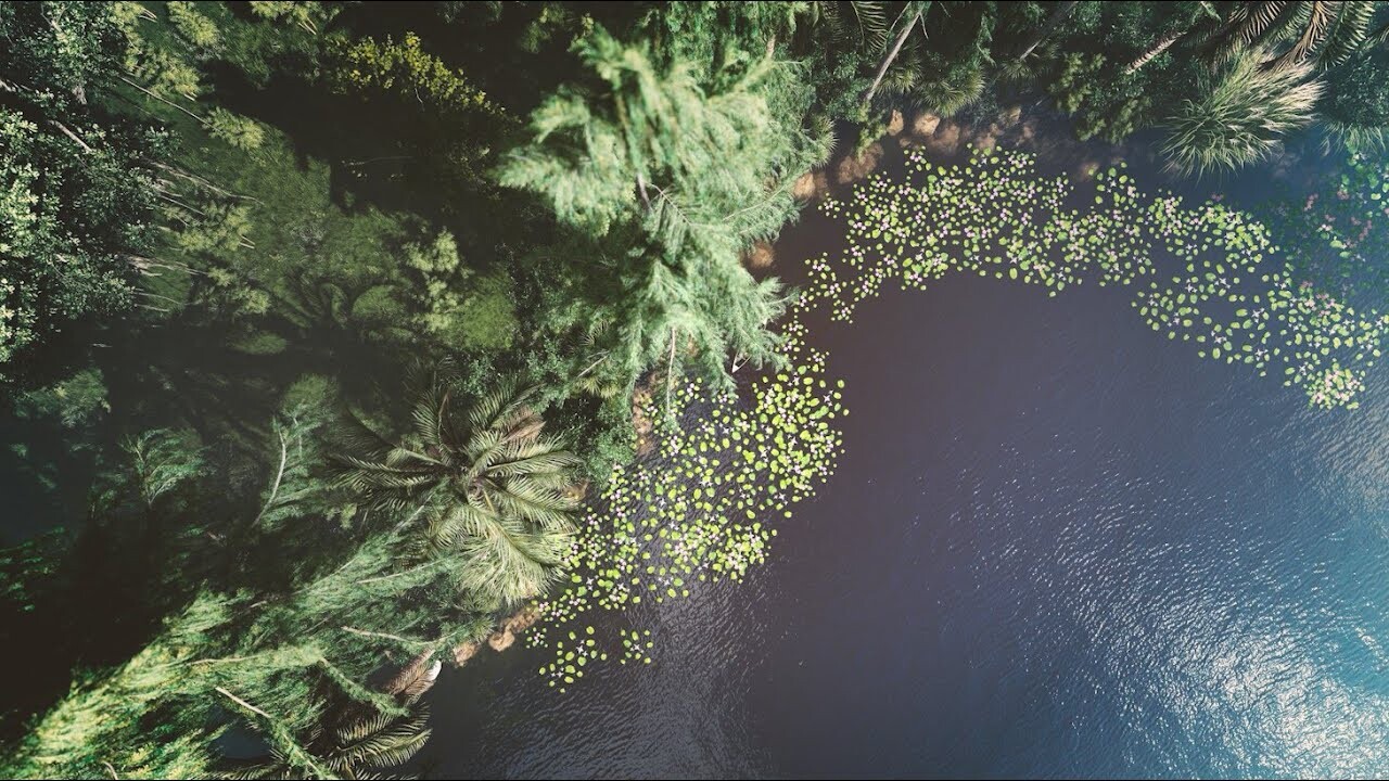 ArtStation - THE LAKE THE LAKE , Small Cinematic video.