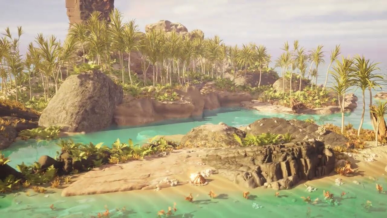 ArtStation - 4k island