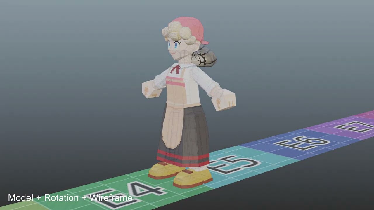 ArtStation - Low-poly Baker Animation (2022)