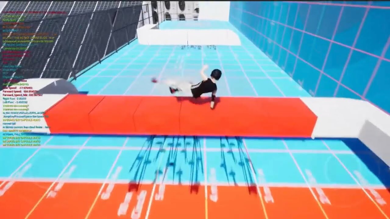 ArtStation - Parkour video game traversal mechanics