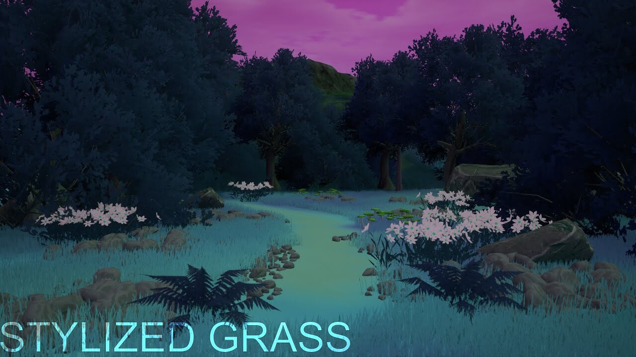 ArtStation - Stylized Grass in Unreal Engine 5