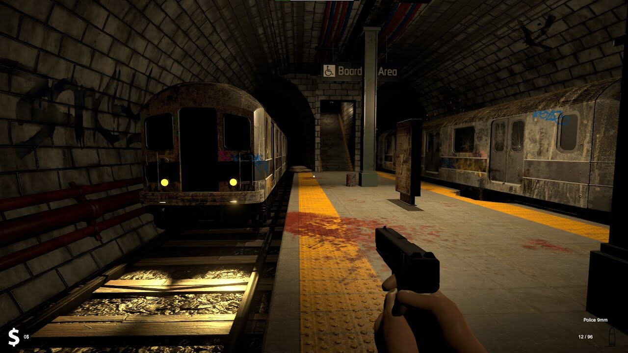 ArtStation - Metro Squid Game - Student Project