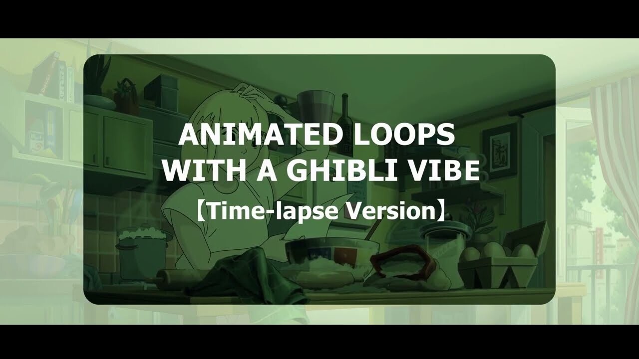 ArtStation - 🔥【Only $19!】Animated Loops With A Ghibli Vibe【Real-time ...